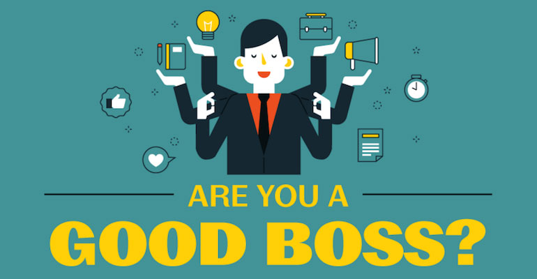 Are You a Good Boss? [Infographic]