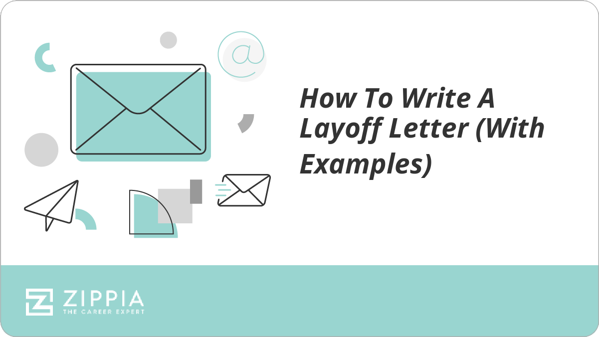 How To Write A Layoff Letter With Examples Zippia How To Write A Layoff Letter With Examples Zippia